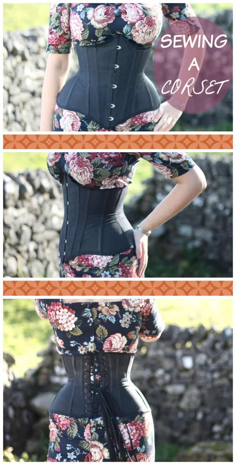 corset making - Rebel Angel